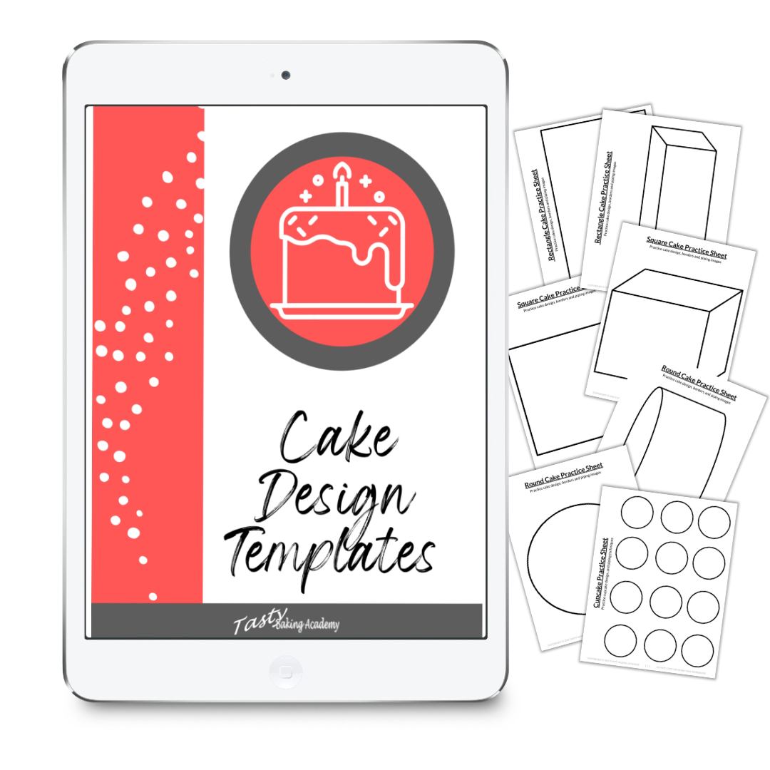 Cake design Templates - Digital PDF – Tasty Baking Academy